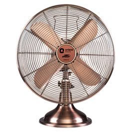 Orient Retro Relic Table Fan 300mm Antique Brass