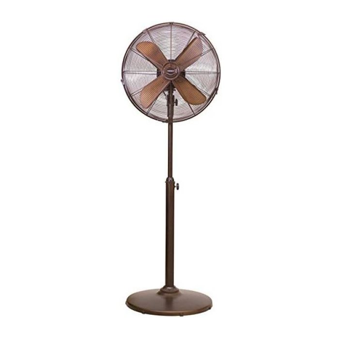Finstar 400 mm Red Pedestal Fan